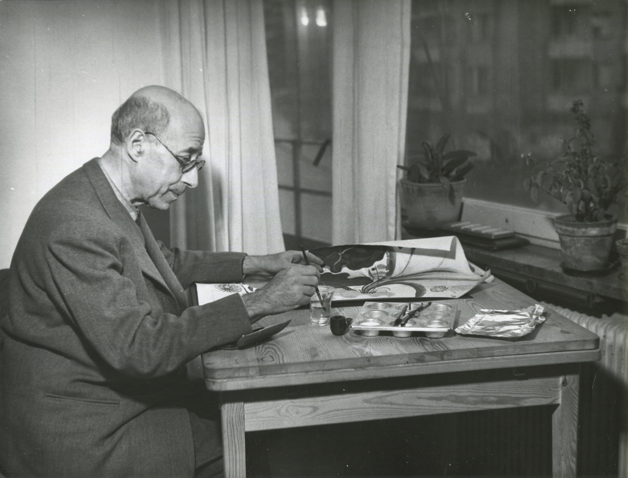 Den okände akvarellisten Josef Frank – Judisk Krönika